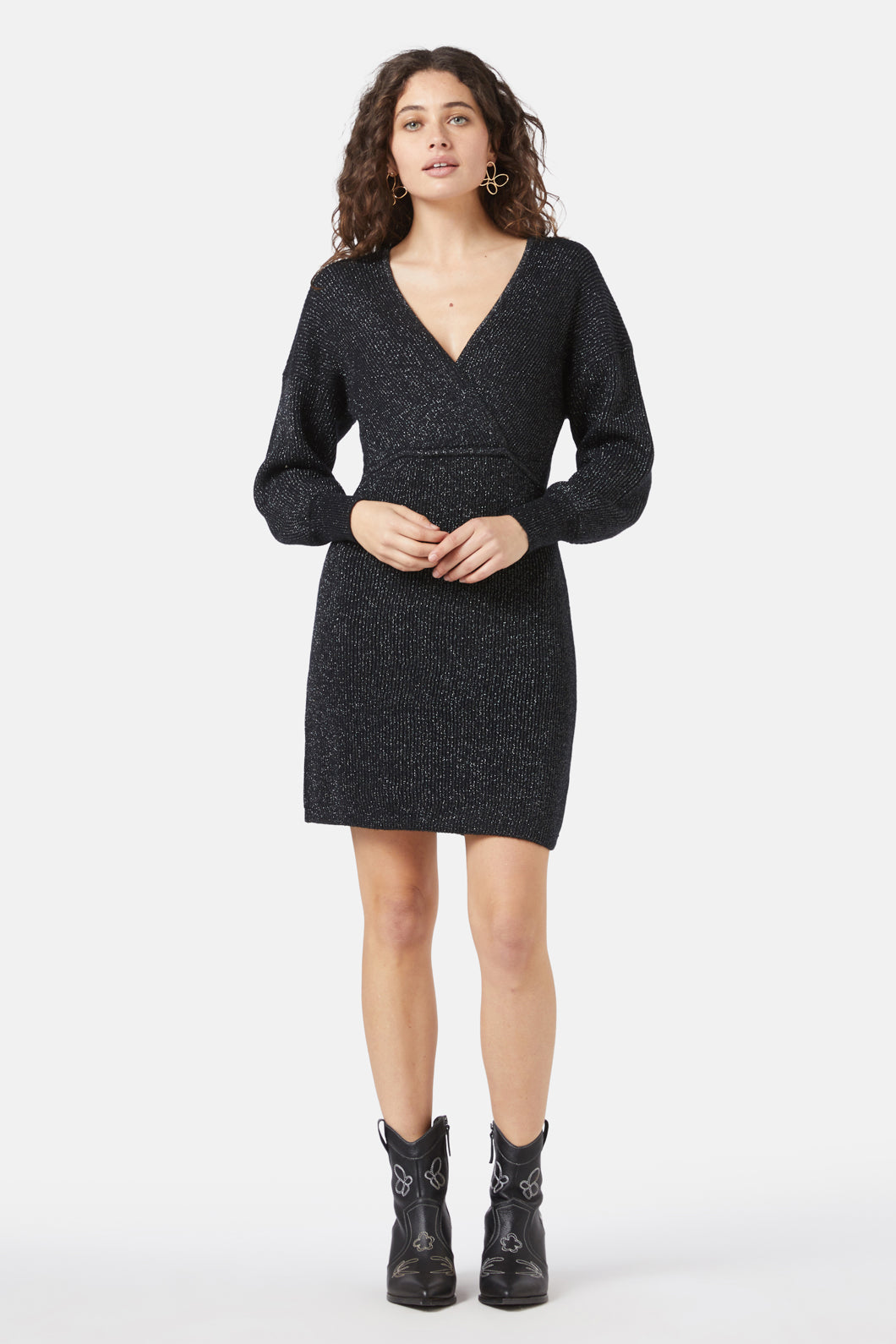 Ribbed Knit Wrap Dress – Gorman NZ