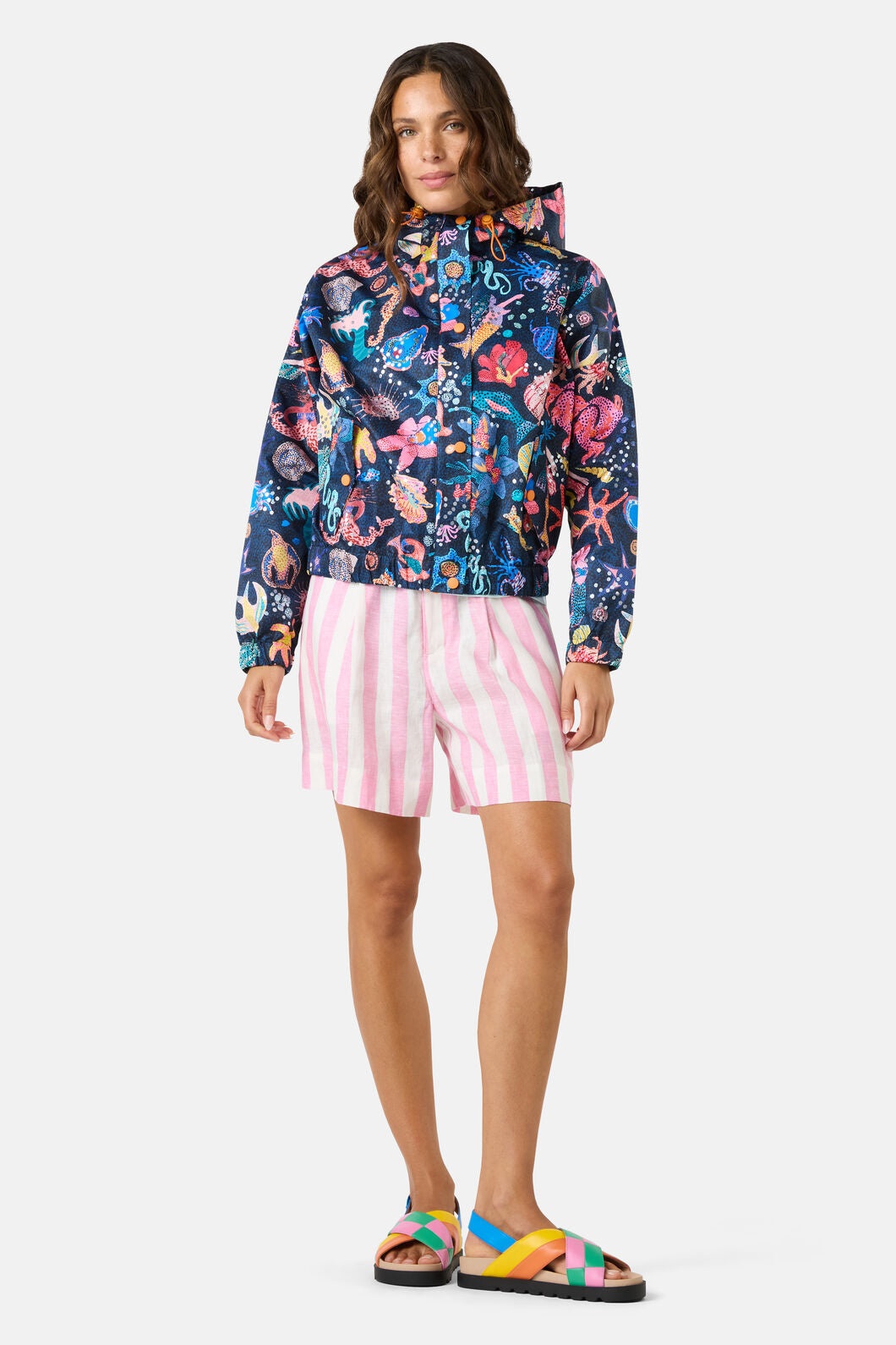 Mermaid Print Raincoat – Gorman NZ
