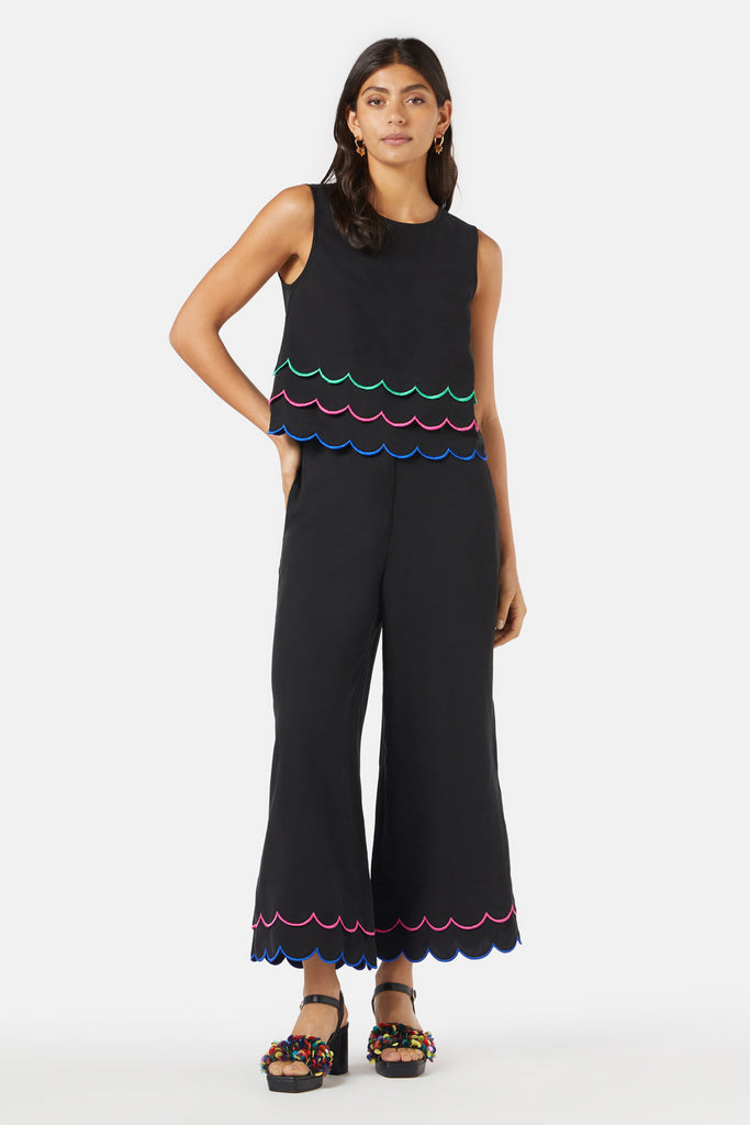 Neon Scallop Emb Tank – Gorman NZ