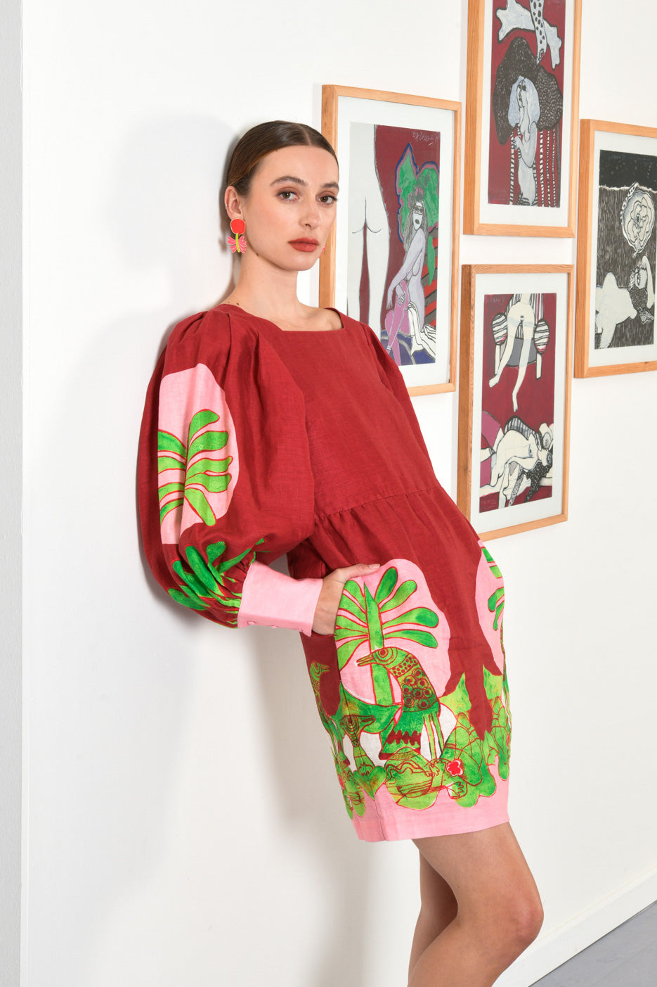 Palm Pals Mini Dress – Gorman NZ