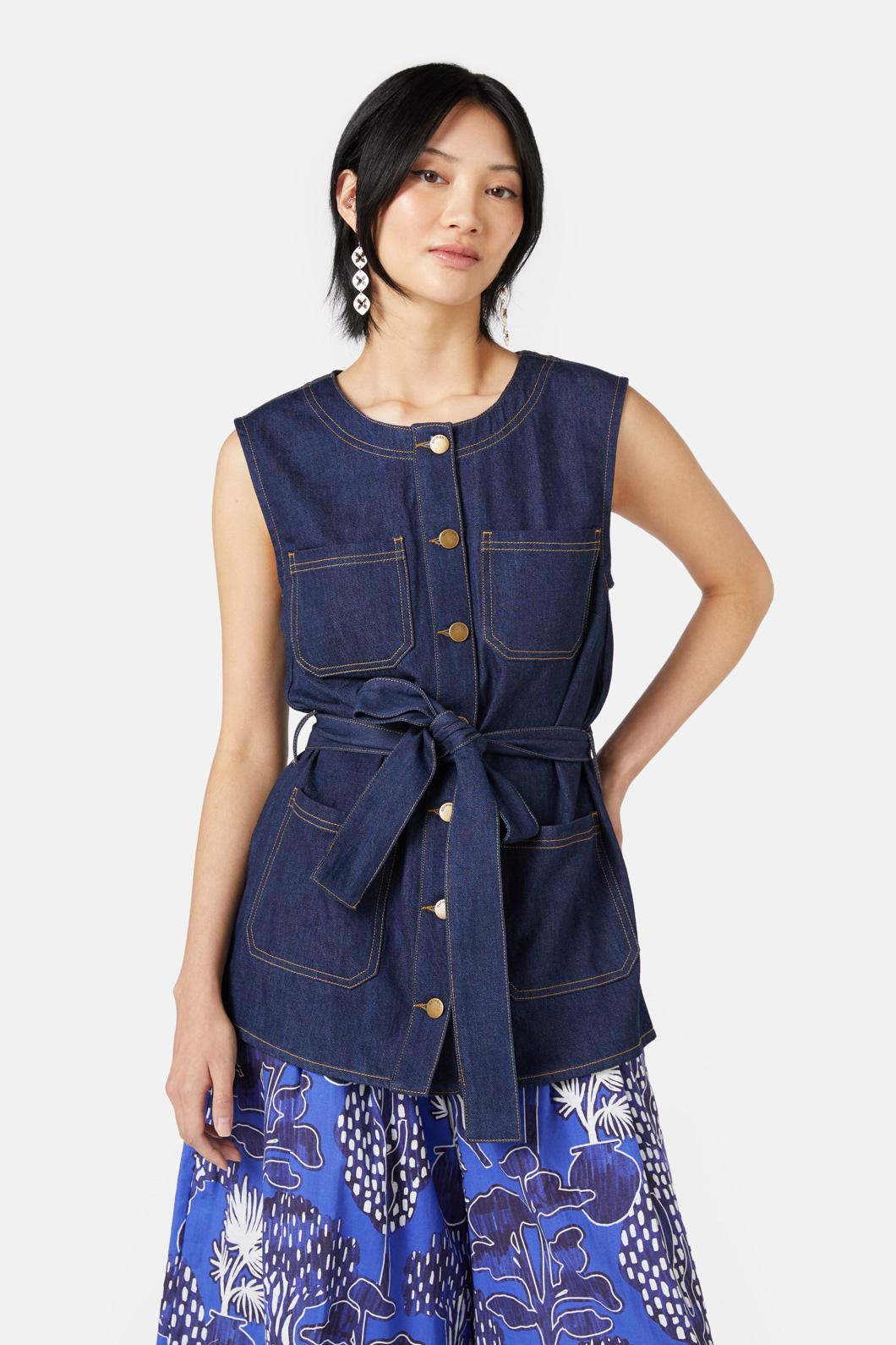 Indigo Blues Denim Vest – Gorman NZ