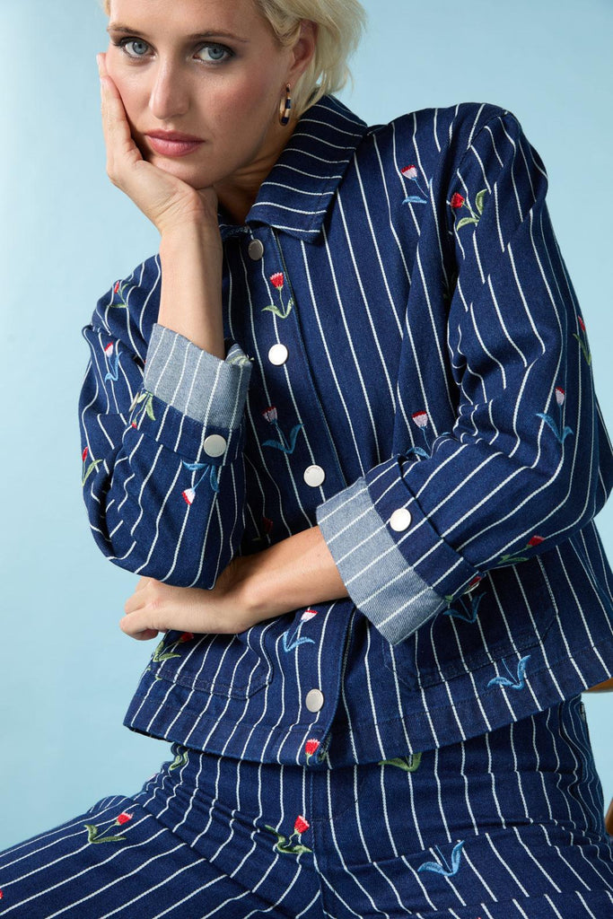 Rosette Denim Jacket – Gorman NZ