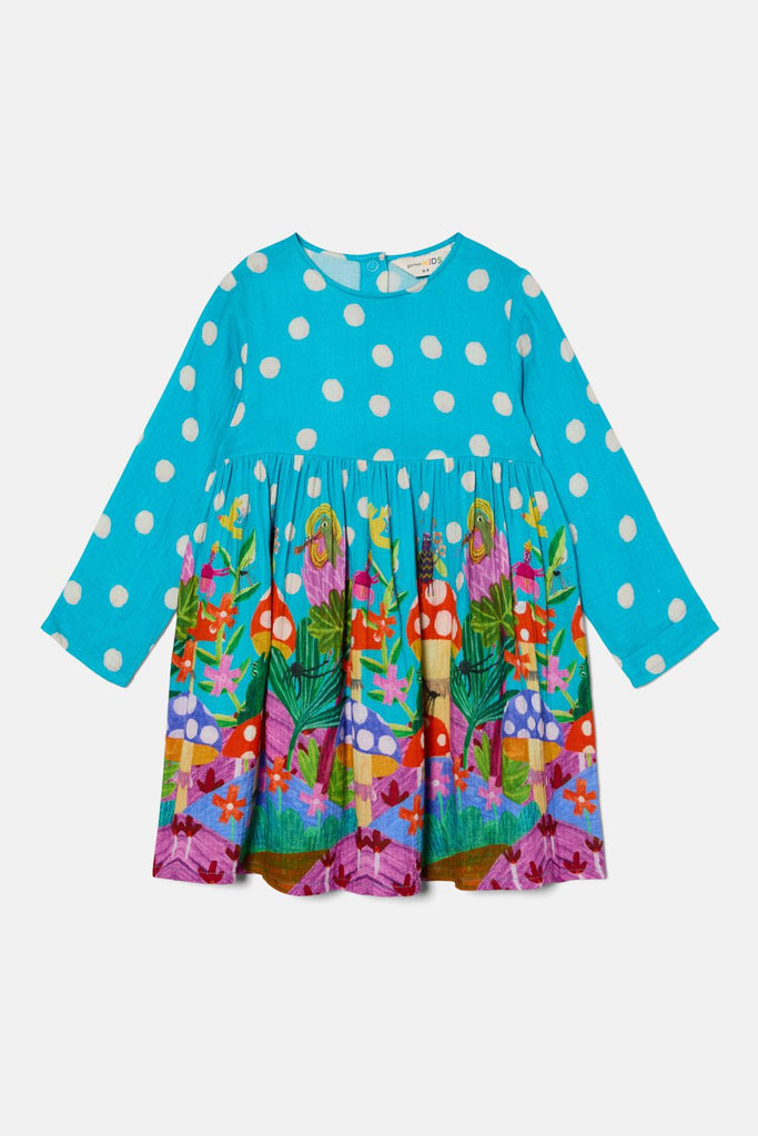 Toadstool Spot Kids Dress – Gorman NZ