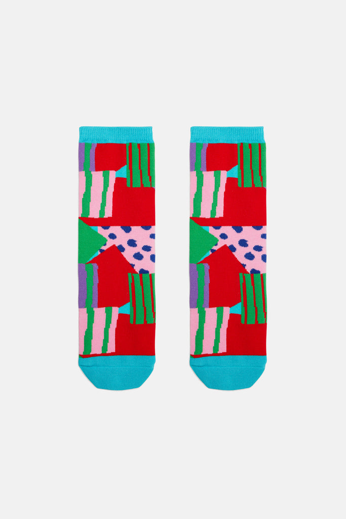 Blocky Kids Sock – Gorman NZ