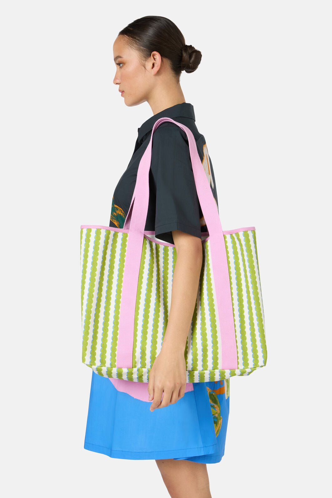Natural Form Stripe Beach Tote – Gorman NZ