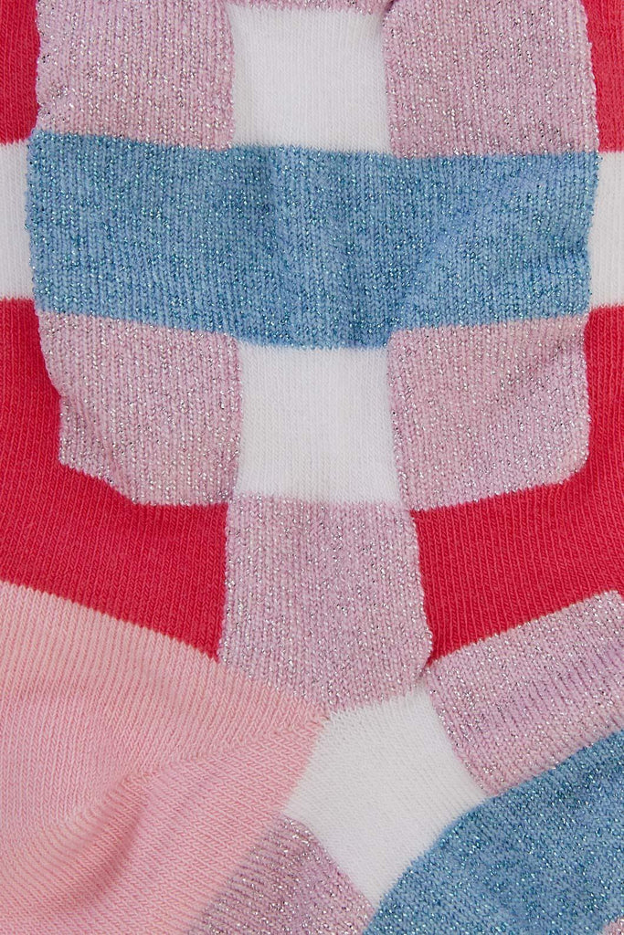 Pink Gingham Sock – Gorman NZ