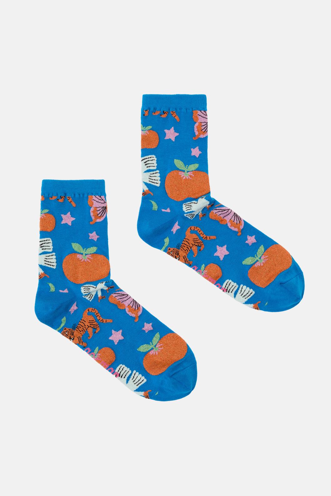 Blue Fantasy Sock – Gorman NZ