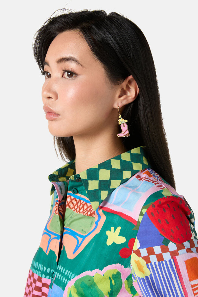 Windowsill Cowboy Boot Earring – Gorman NZ