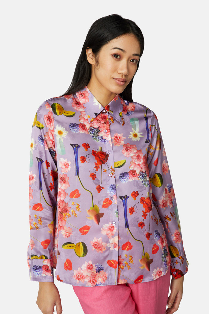Still Life Silk Shirt – Gorman NZ