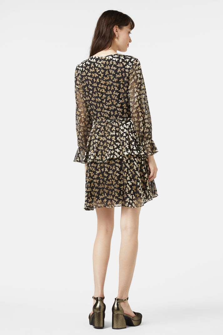 Champaign Bubbles Devore Dress – Gorman NZ