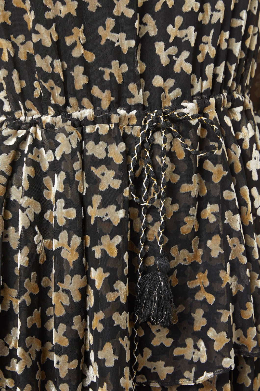 Champaign Bubbles Devore Dress – Gorman NZ